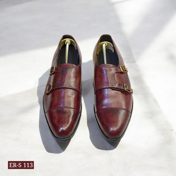 ER S 113 Terminator Maroon Party Shoes For Men – Edge Republic