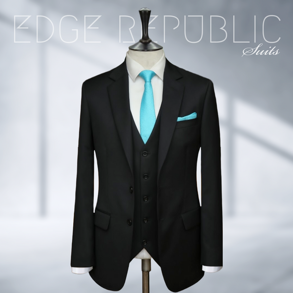 Black Fromal Suit For Groom – Edge Republic